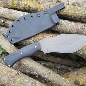 Handmade Knife Mini Kukri in CPM 3V Bushcraft Chopper - Etsy