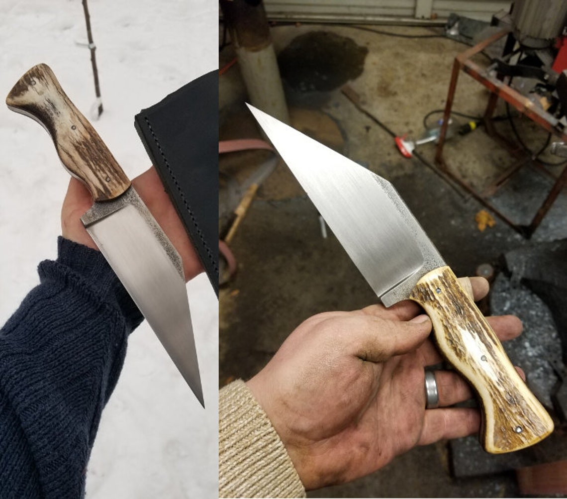 Handmade Custom Seax Knife einar in 5160. - Etsy