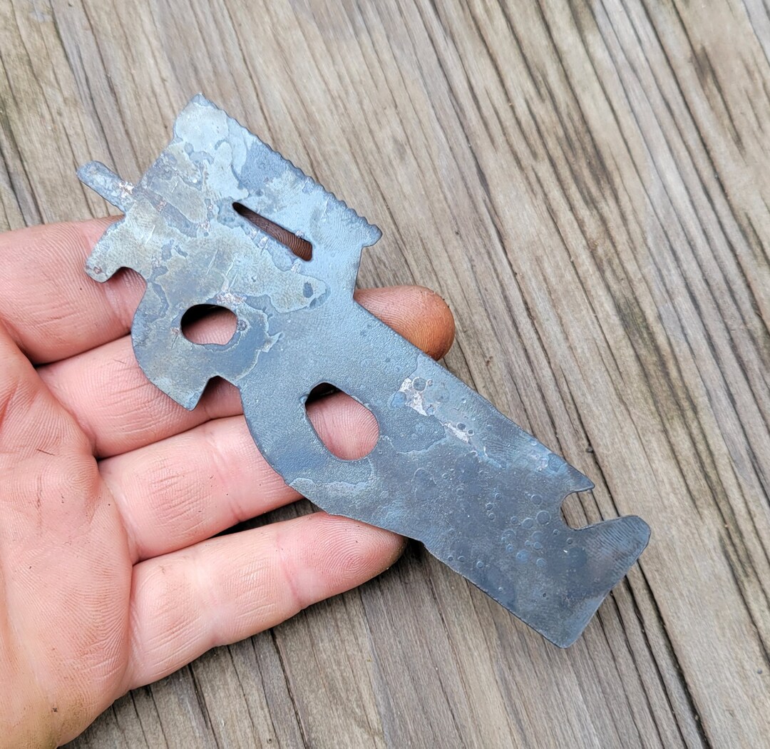 Bottle Opener Mini P90 in 1/8 Thick Steel With Forge Oxide Finish ...