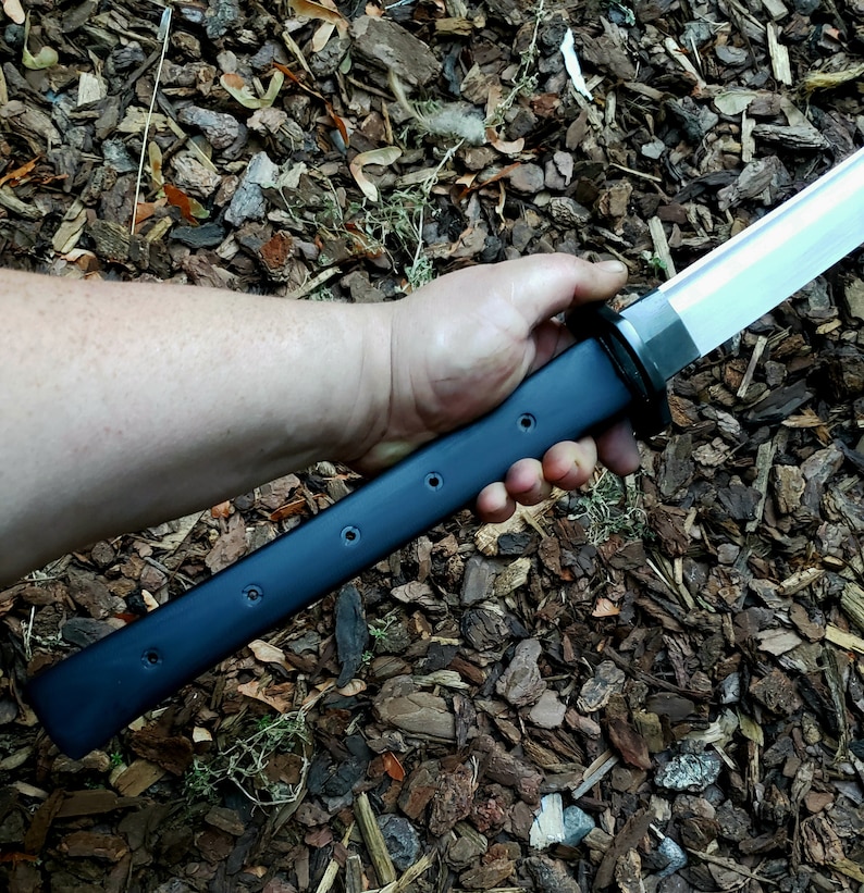 Custom CPM3V Katana Handmade With Fuller and Customer Choice of Handle ...