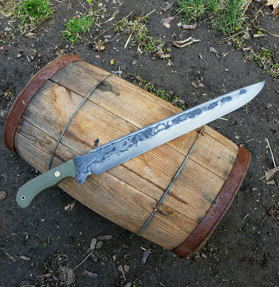 Handmade Custom Chopper Short Sword in 1095 - 8 to 10 Week Lead Time - Etsy