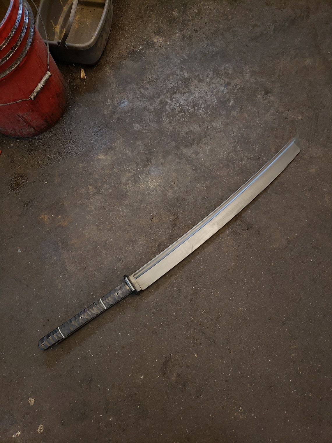 Handmade Custom Full Tang CPM3V Wakizashi Chopper - 8 to 10 Week Lead ...