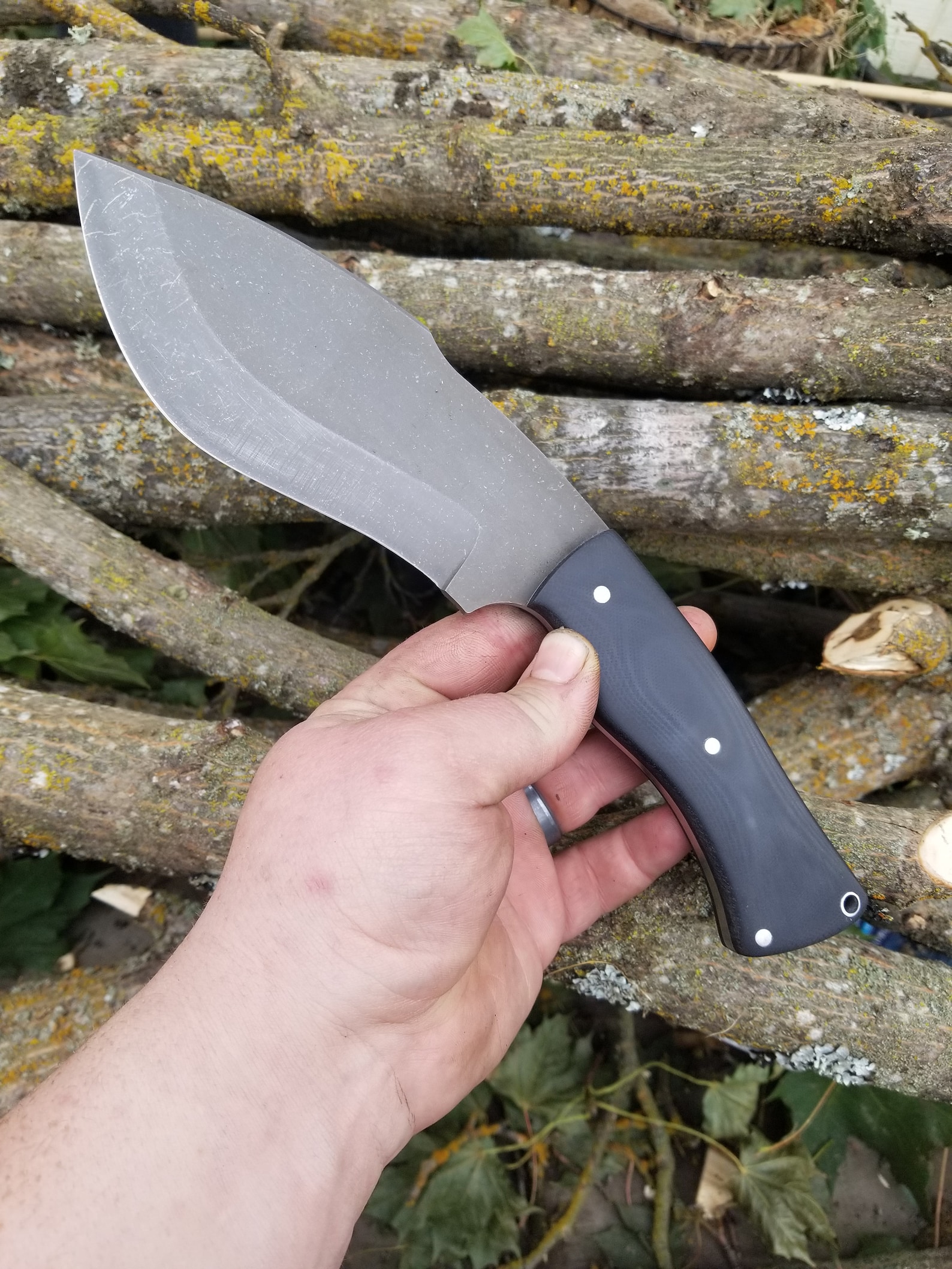 Handmade Knife Mini Kukri in CPM 3V Bushcraft Chopper - Etsy