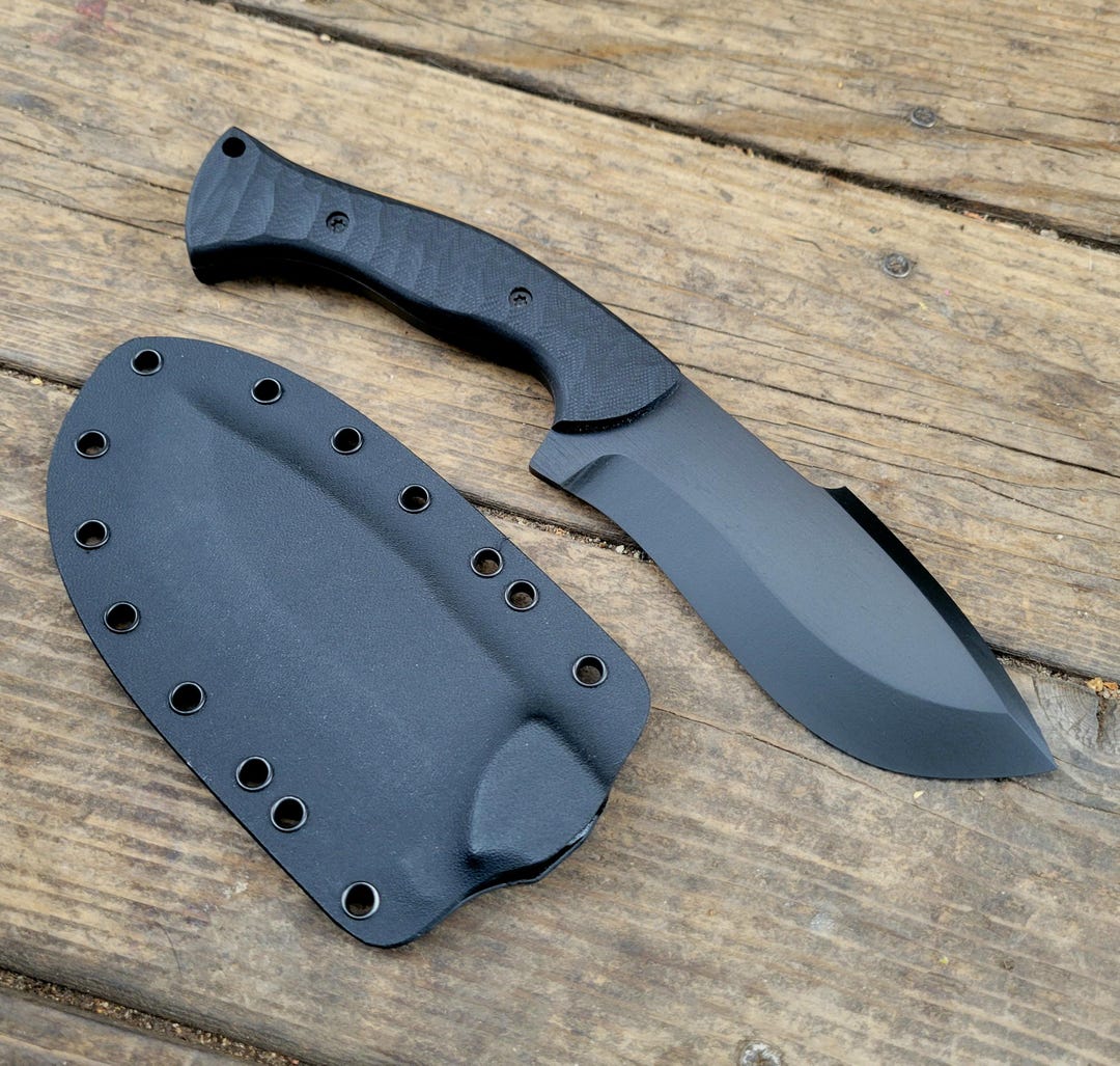 Mini Kukri Tactical Knife Handmade in CPM3V With G10 Scales, Cerakote ...