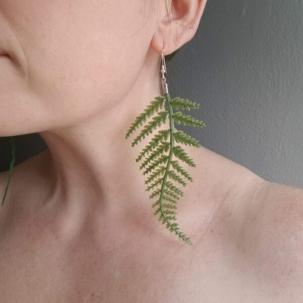 Fern Earrings - Etsy