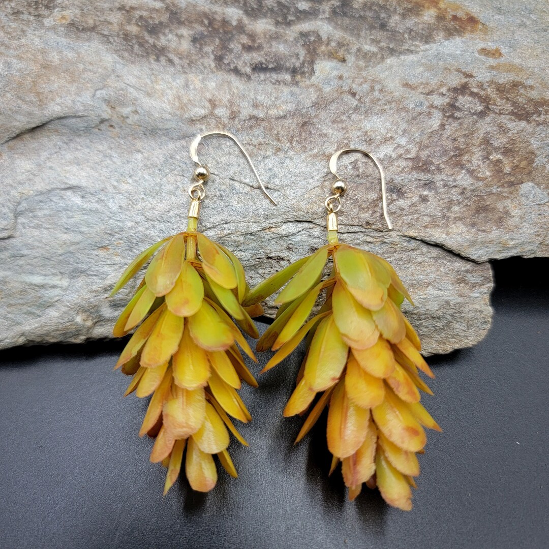 Hop Earring, Beer Hop Jewelry, Craft Beer Earrings, Beer Gifts for ...