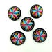 Embroidered Buttons, Handcrafted Buttons,buttons With Embroidery ...