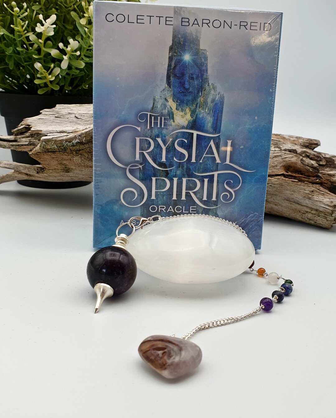 The Crystal Spirits Divination Set Oracle Cards Selenite - Etsy UK