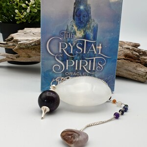 The Crystal Spirits Divination Set Oracle Cards Selenite - Etsy UK