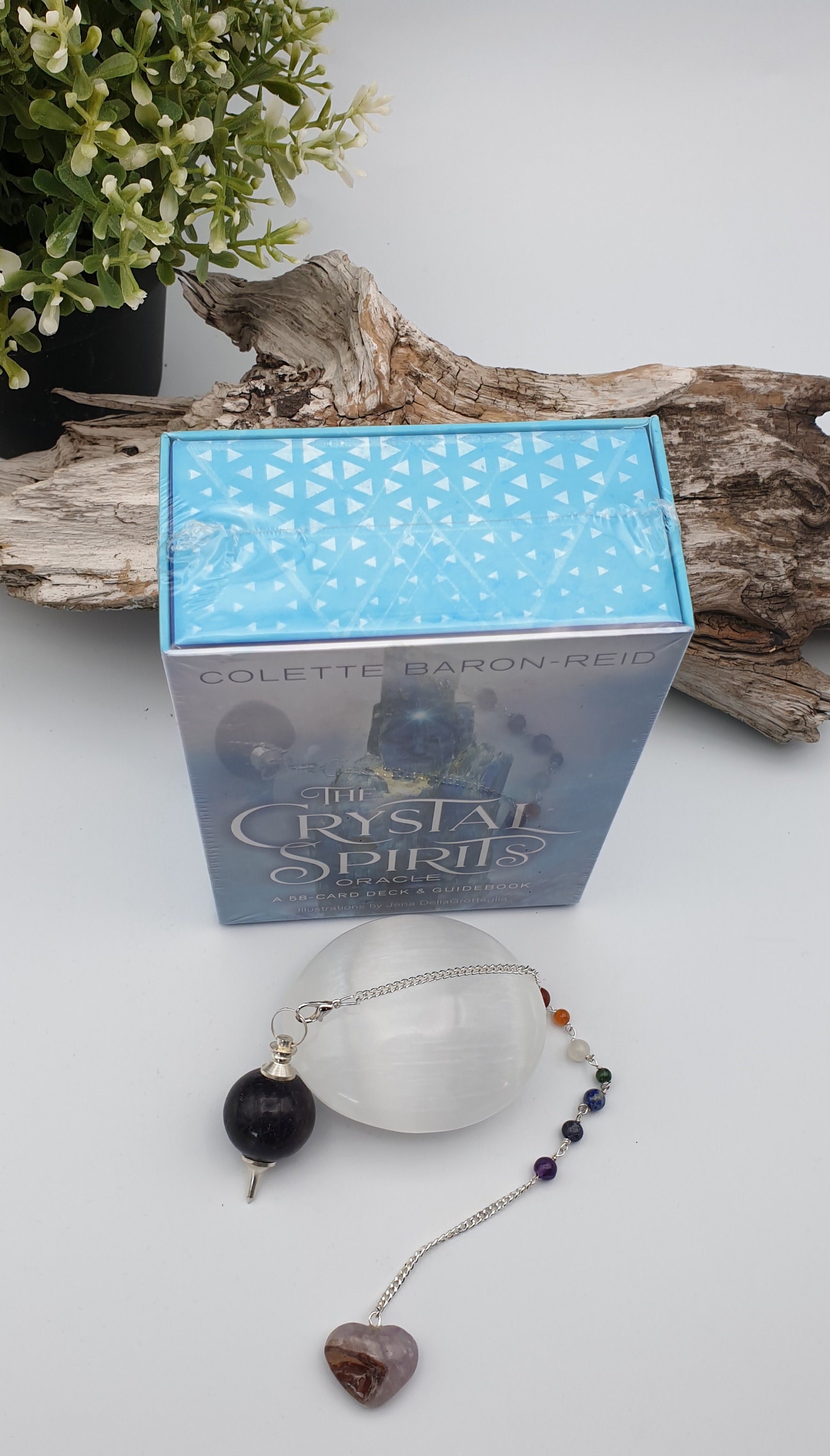 The Crystal Spirits Divination Set Oracle Cards Selenite - Etsy UK