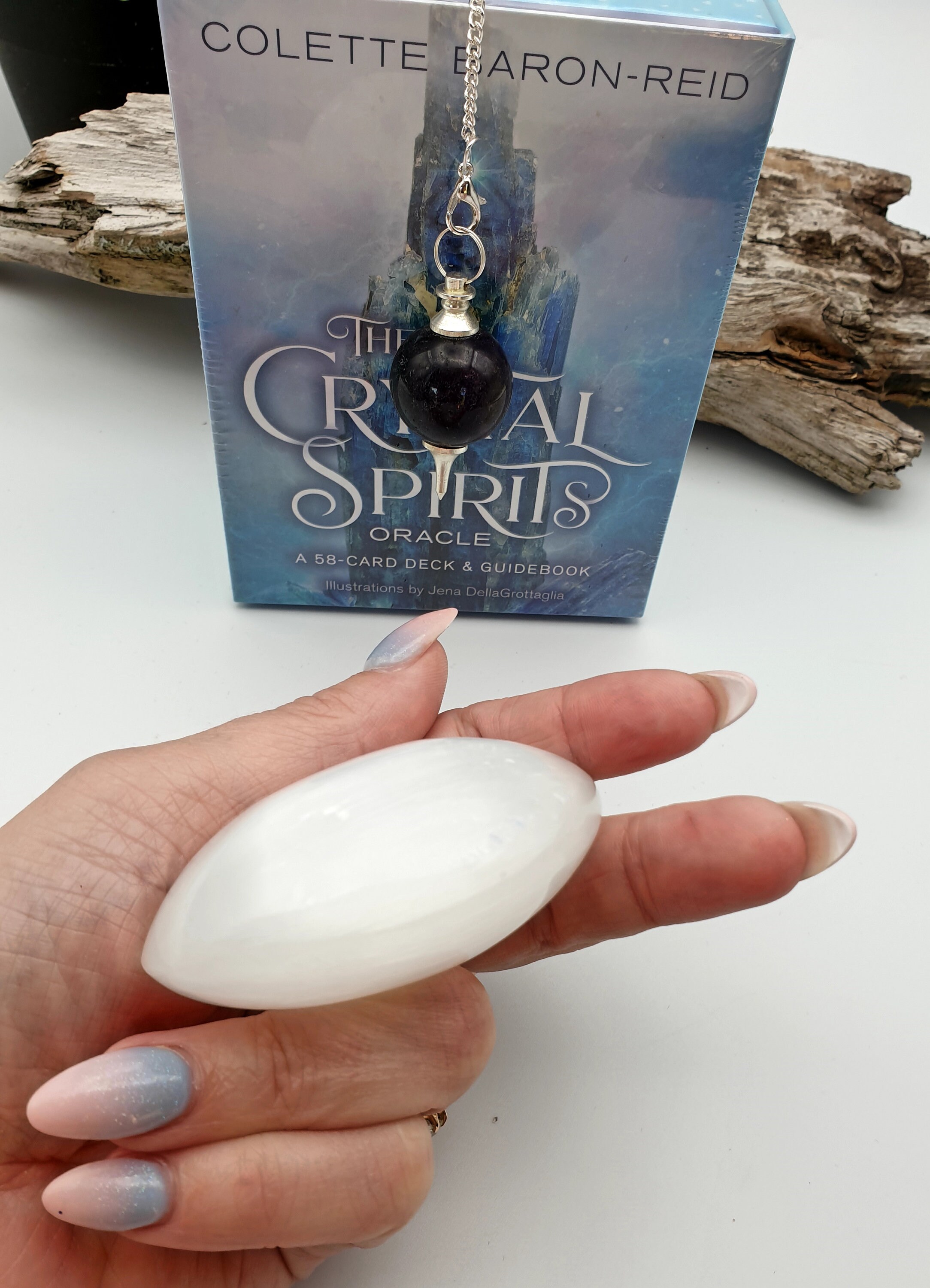 The Crystal Spirits Divination Set Oracle Cards Selenite - Etsy UK
