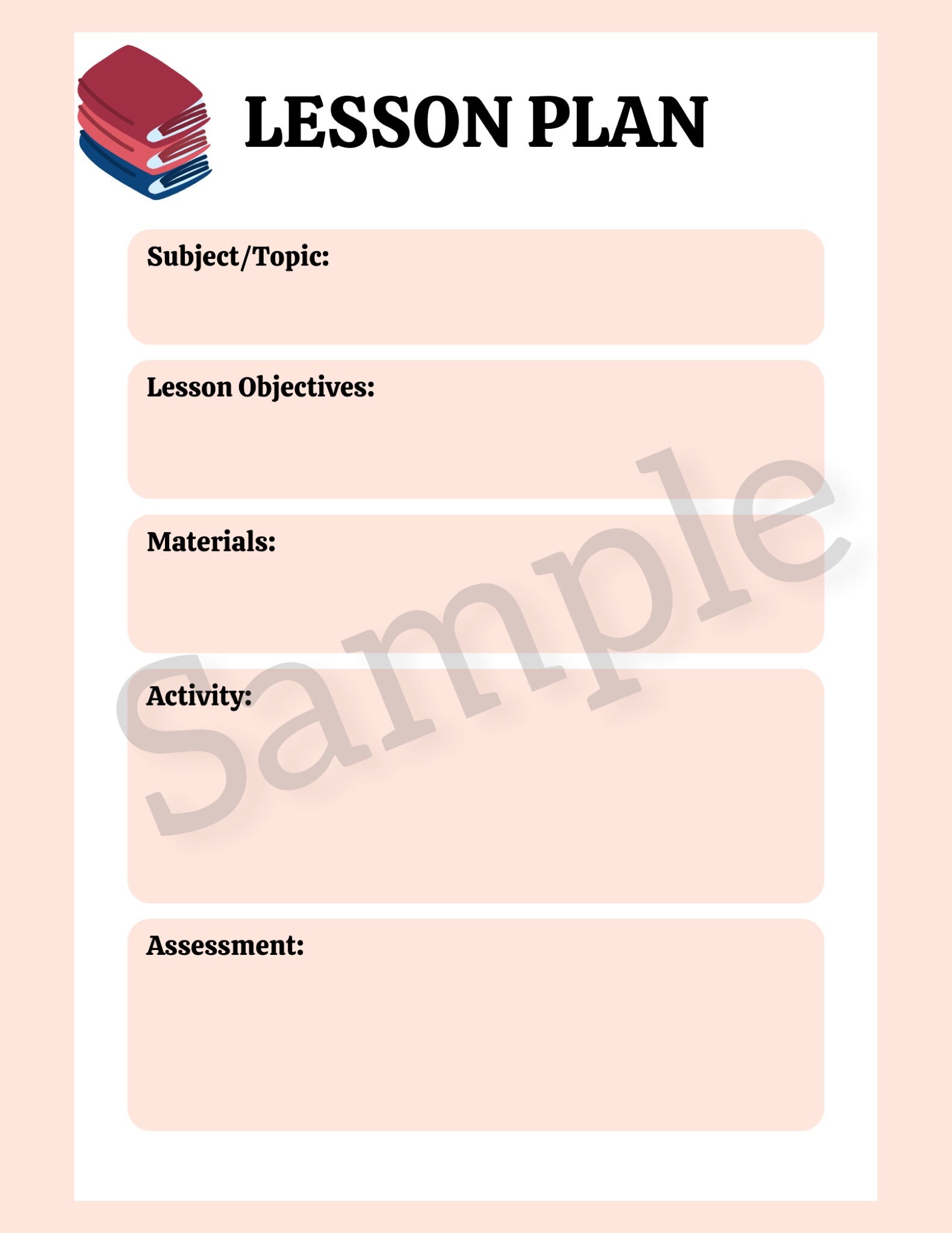 Printable Teacher Planner Bundle 7 Page Teaching Planner Daily and ...
