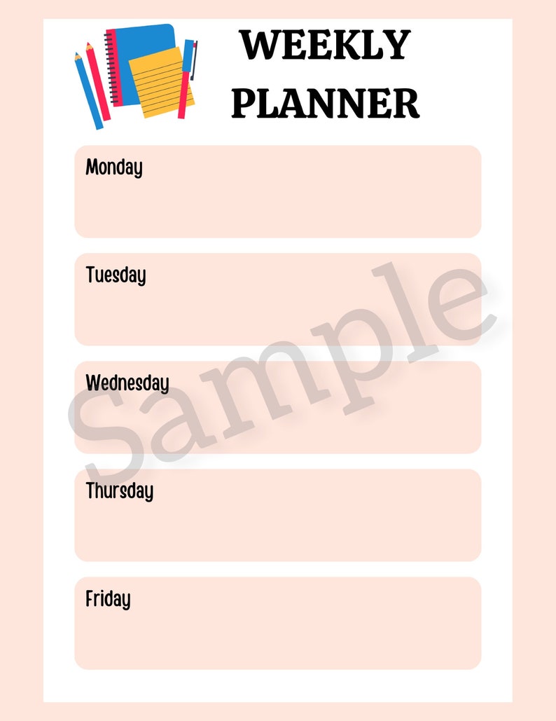 Printable Teacher Planner Bundle| 7 Page Teaching Planner| Daily and ...