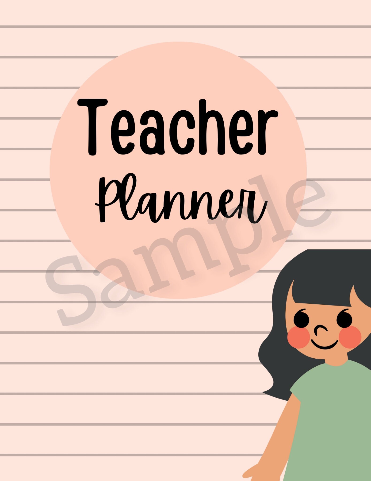 Printable Teacher Planner Bundle 7 Page Teaching Planner Daily and ...