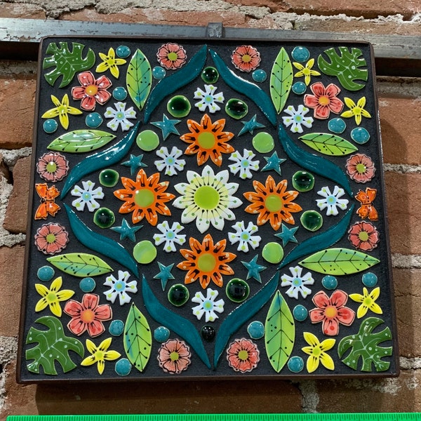 Mandala Tile - Etsy