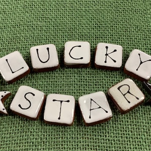 Ceramic Tile Letters for Mosaic - Etsy