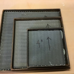 Rustic Metal Frames- Mosaic Ready - Etsy