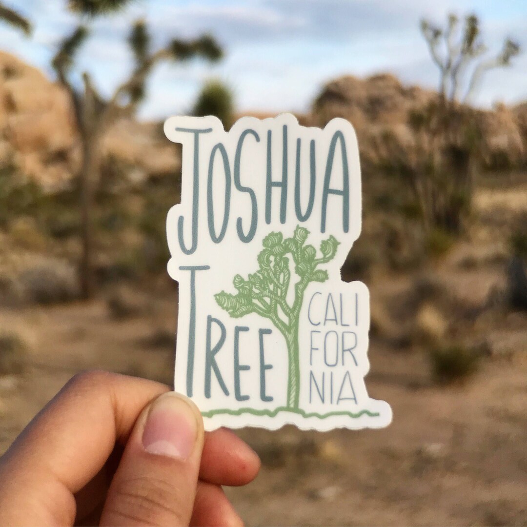 Joshua Tree // National Park Vinyl Sticker - Etsy
