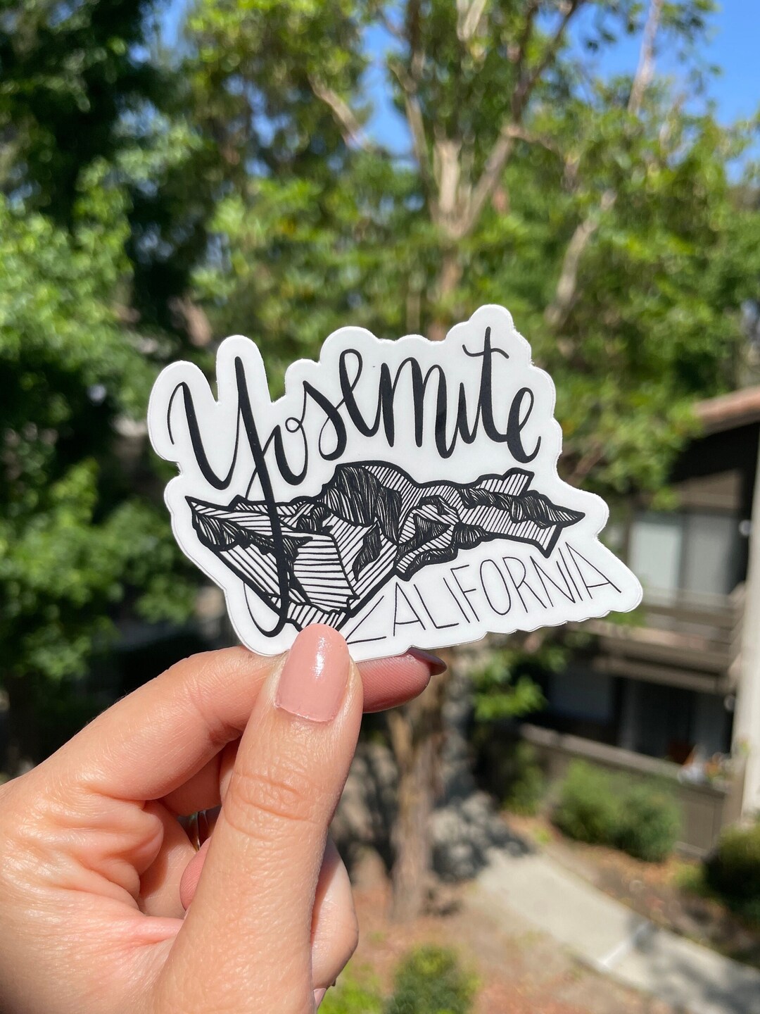 Yosemite Half Dome // Climbing Sticker // Vinyl - Etsy