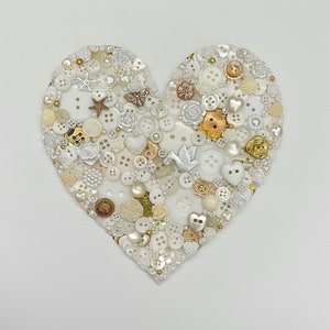 Golden Wedding Anniversary Button Art, Golden Anniversary Keepsake ...