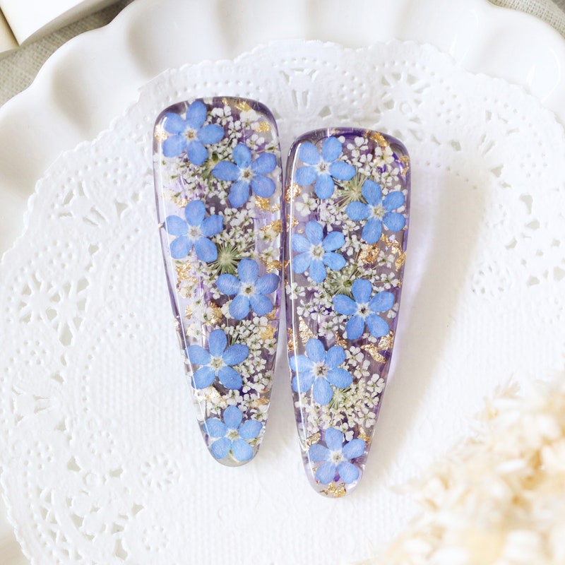 Resin Hair Clip - Etsy