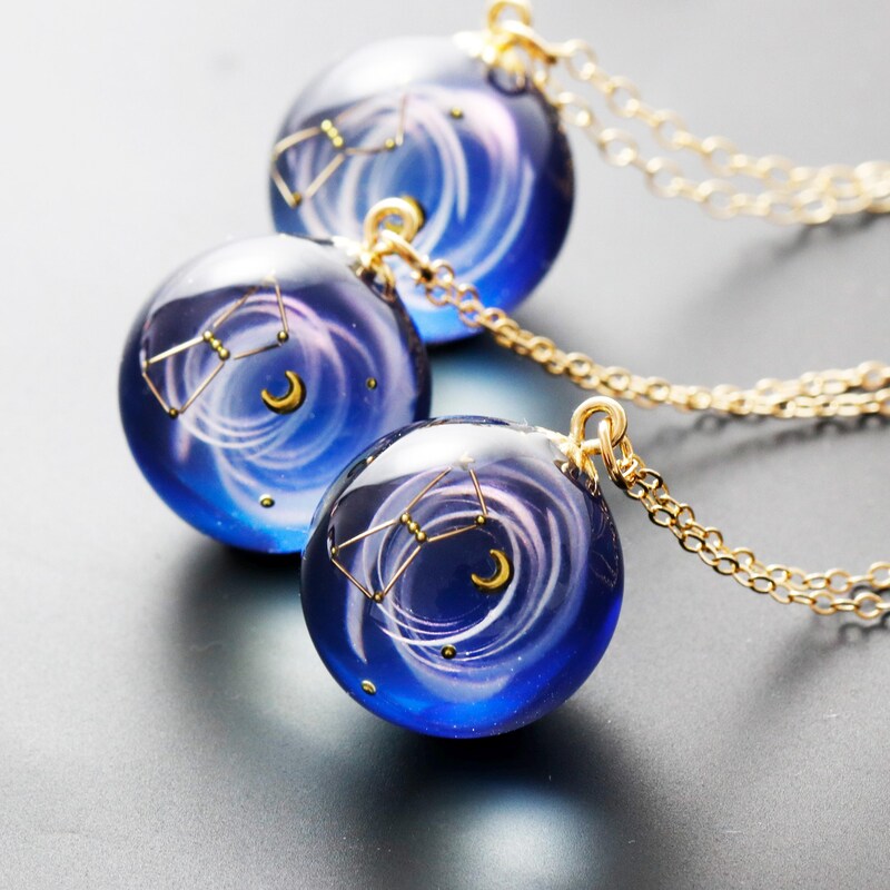 Galaxy Necklace - Etsy