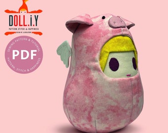 Heirloom Doll PDF Sewing Tutorial and Pattern Button-jointed - Etsy