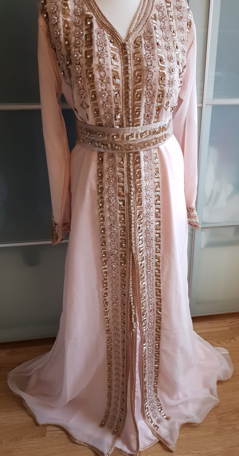 Moroccan Takchita Kaftan Dress - Etsy