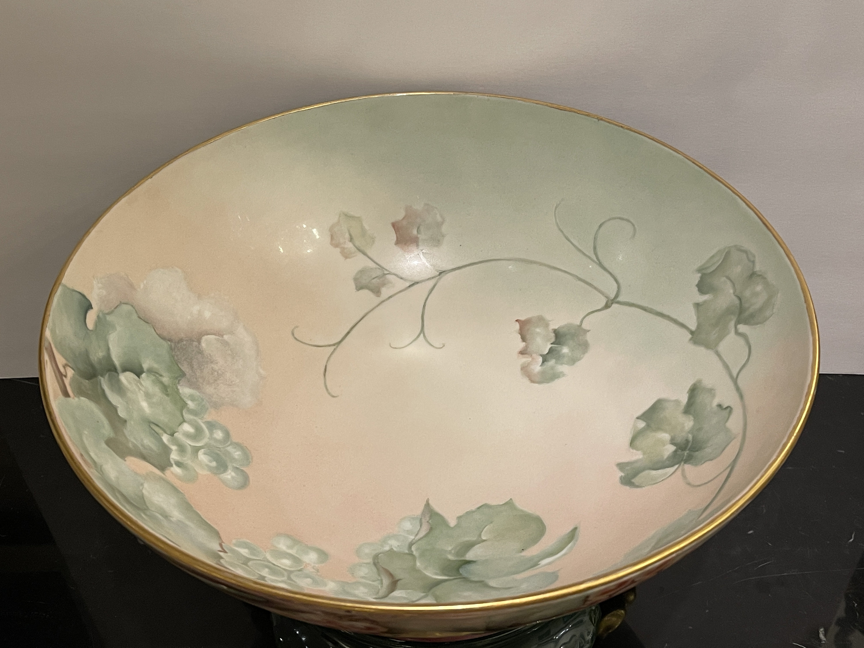 Antique 1914 Limoges Porcelain T&V Edith Dunn Hand Painted - Etsy