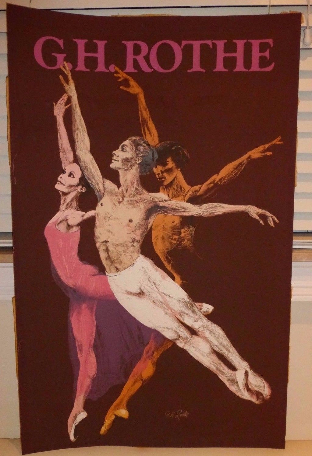 Listed Artist G. H. Rothe dancers Original Signed - Etsy