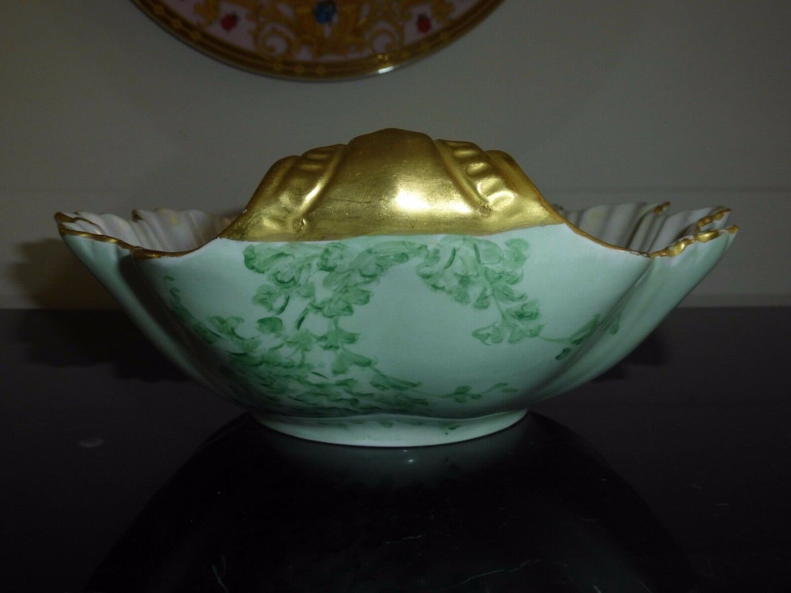 Antique Carlton Ware 1894-1926 Hand Painted Scalloped Shell | Etsy