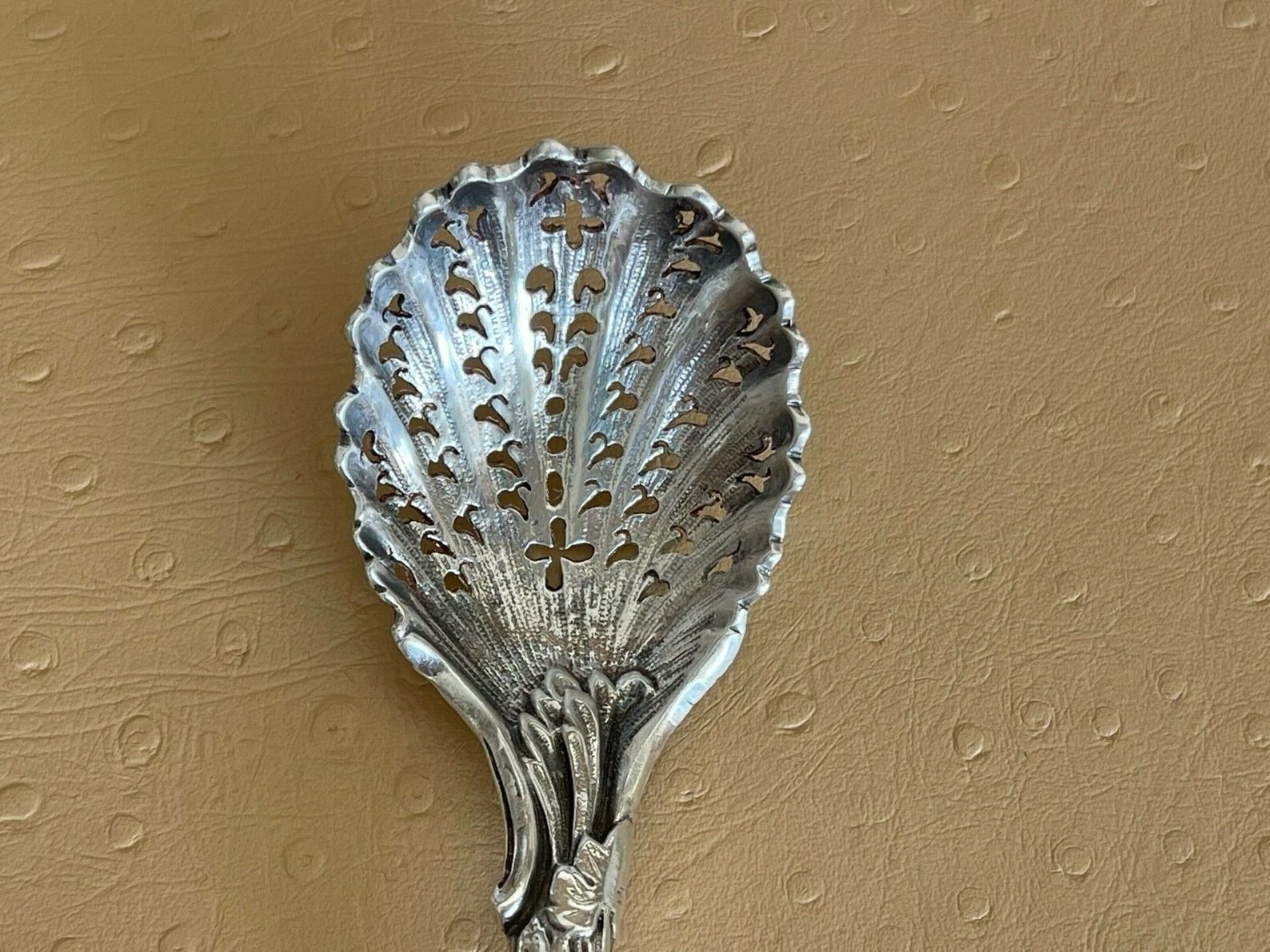 Impressive Victorian Sterling Silver Sugar Sifter Spoon 80 - Etsy
