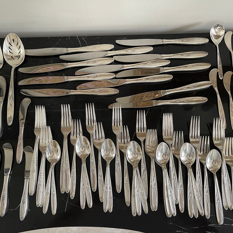 Sterling Silver Flatware - Etsy