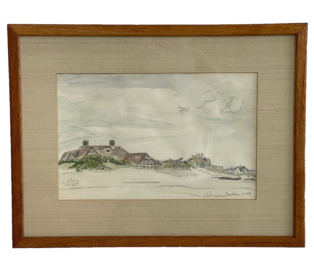 Patricia Meehan 1979 Watercolor Painting Artwork - Etsy