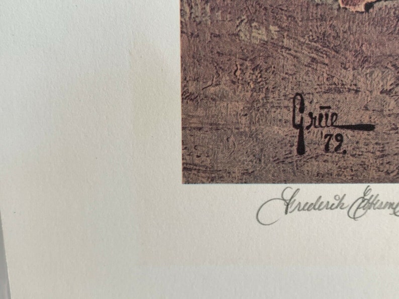 Frederik Ebbesen Grue (american, 1951-1995) Limited Edition 29/1000 ...