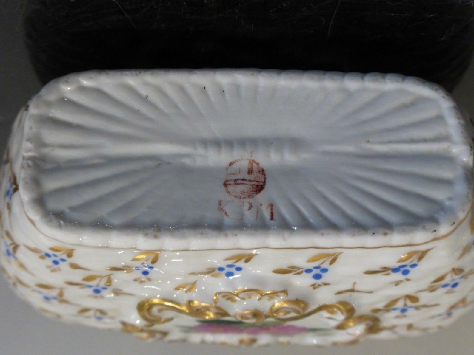 Antique KPM Berlin Authentic 1837-1844 Stamped Marks Decorated - Etsy