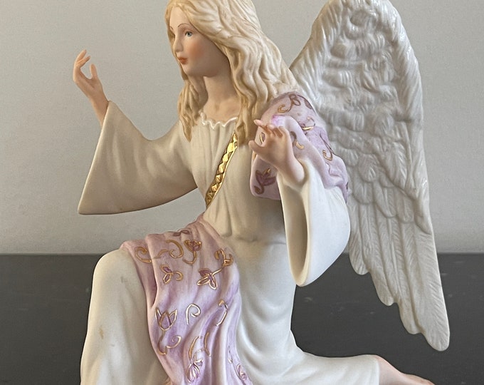 Cybis Porcelain Nativity Kneeling Angel Figurine - Etsy