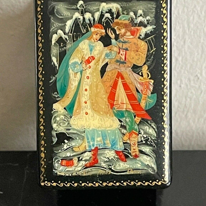 Russian Lacquer Box - Etsy