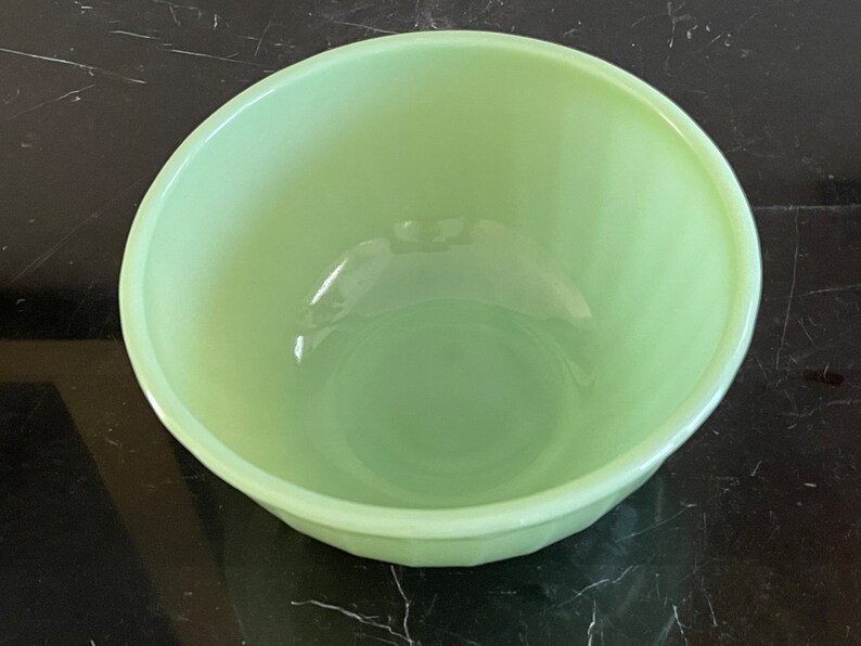 Vintage Fire King Ware Jadeite Glass Mixing Bowl - Etsy