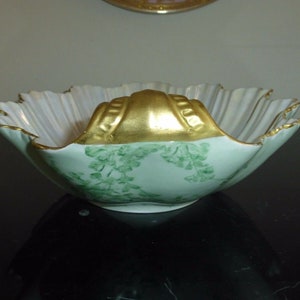 Antique Carlton Ware 1894-1926 Hand Painted Scalloped Shell Dish - Etsy