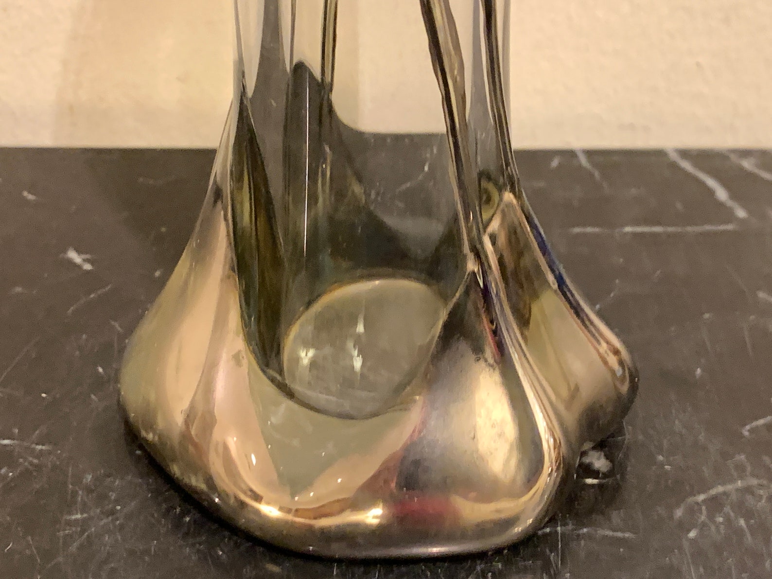 Vintage Wayne Filan Signed 1991 Platinum Overlay Glass Perfume - Etsy