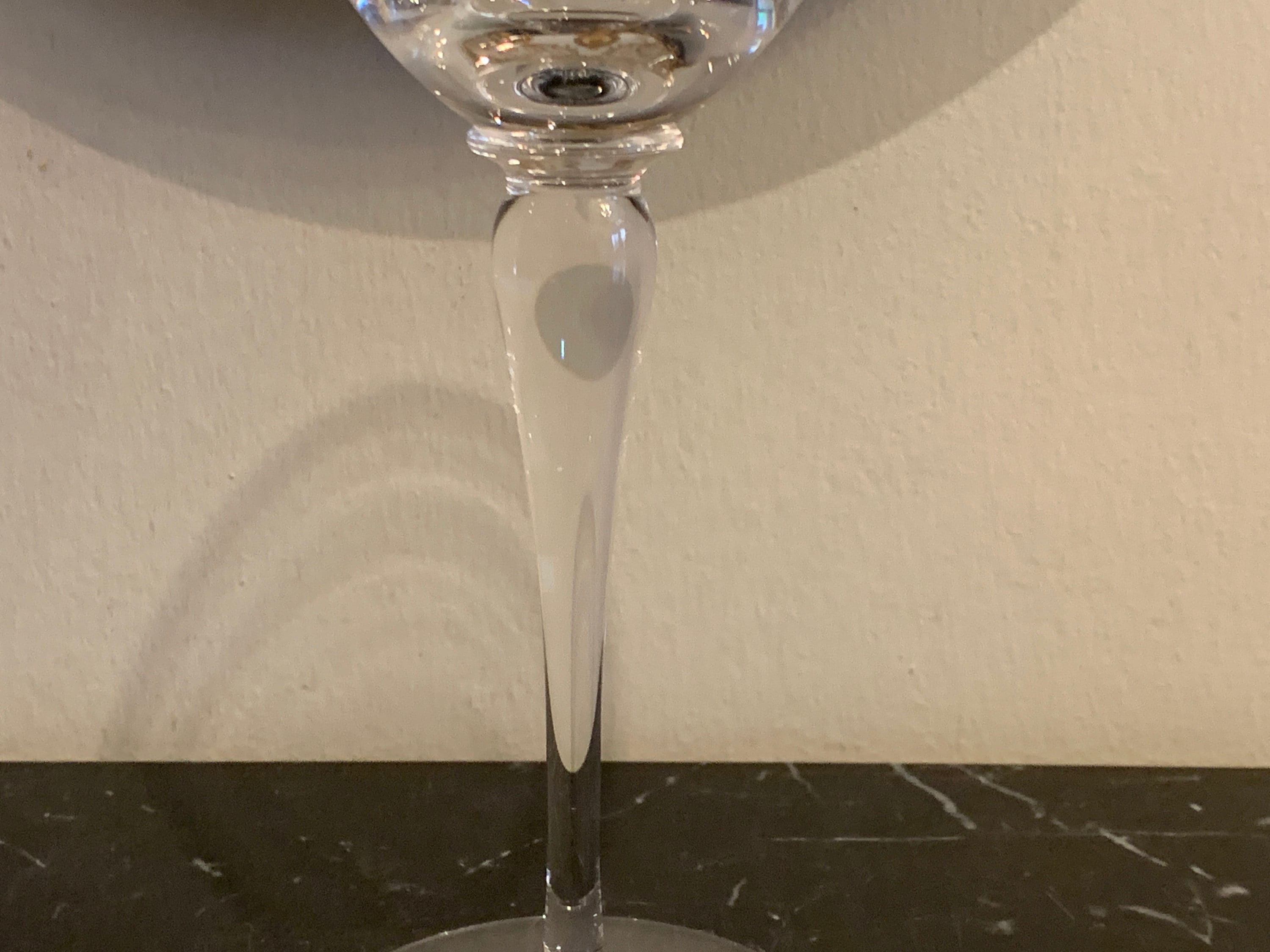 St Louis Crystal Signed Amadeus Water Goblet 8 7/8 - Etsy