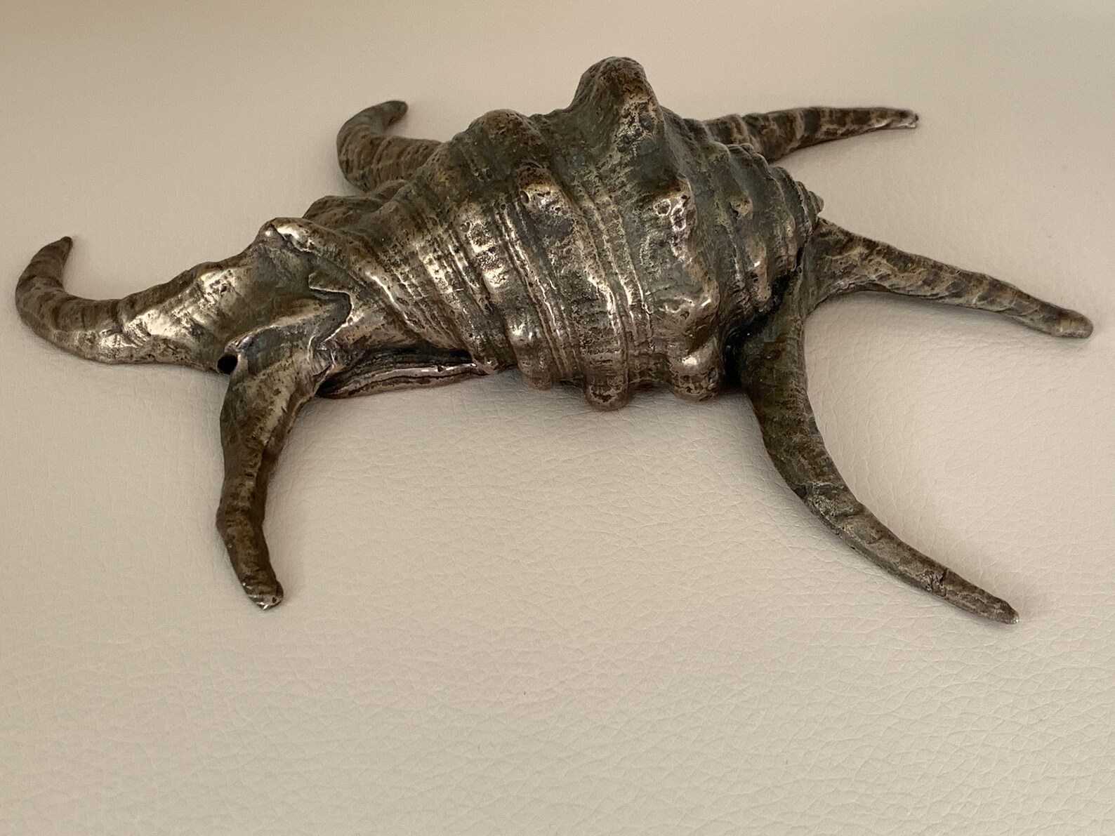 Maitland Smith Metal Brass Conch Shell Sculpture - Etsy
