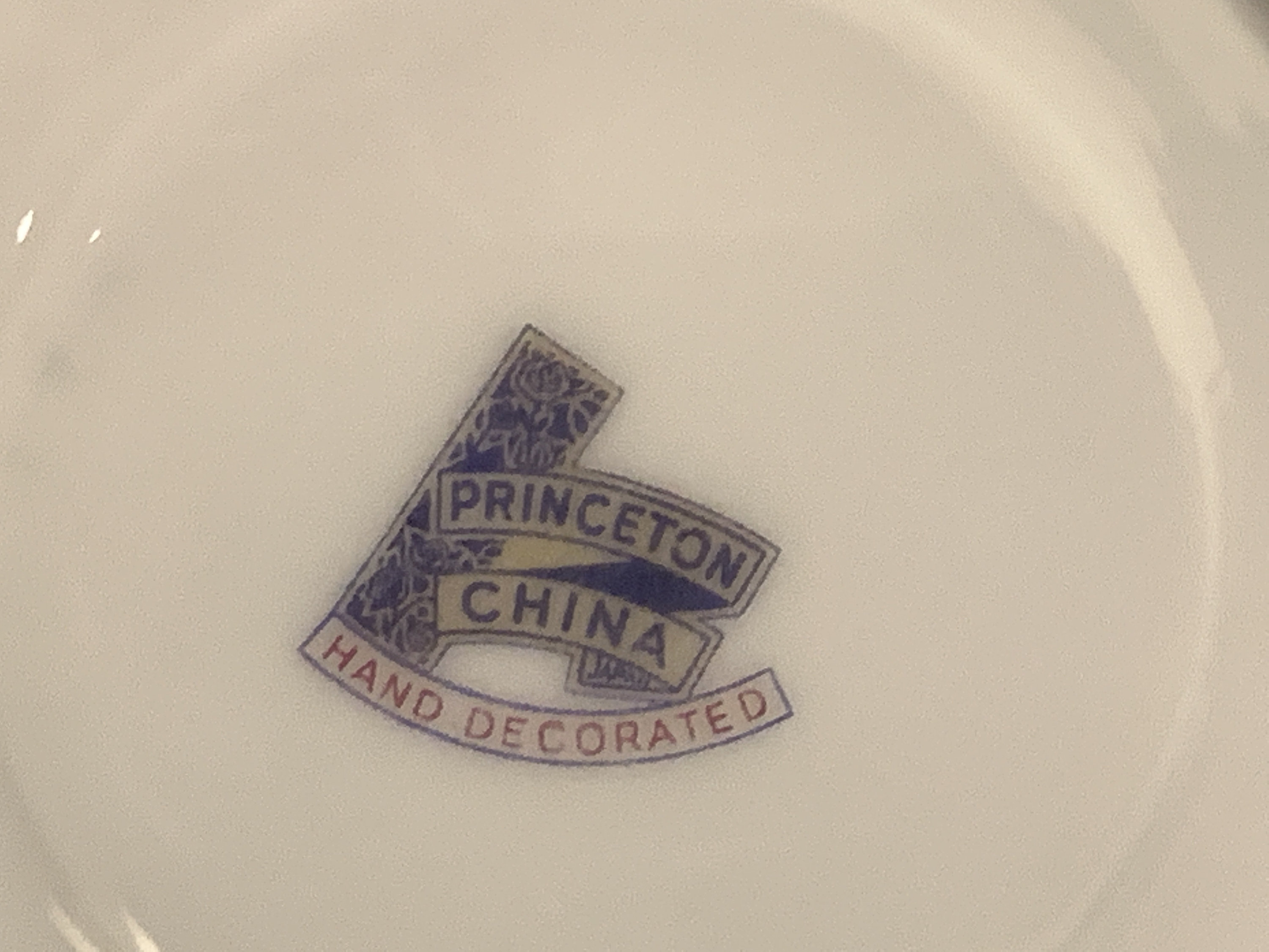 Vintage Princeton China Pink Teacup and Saucer - Etsy