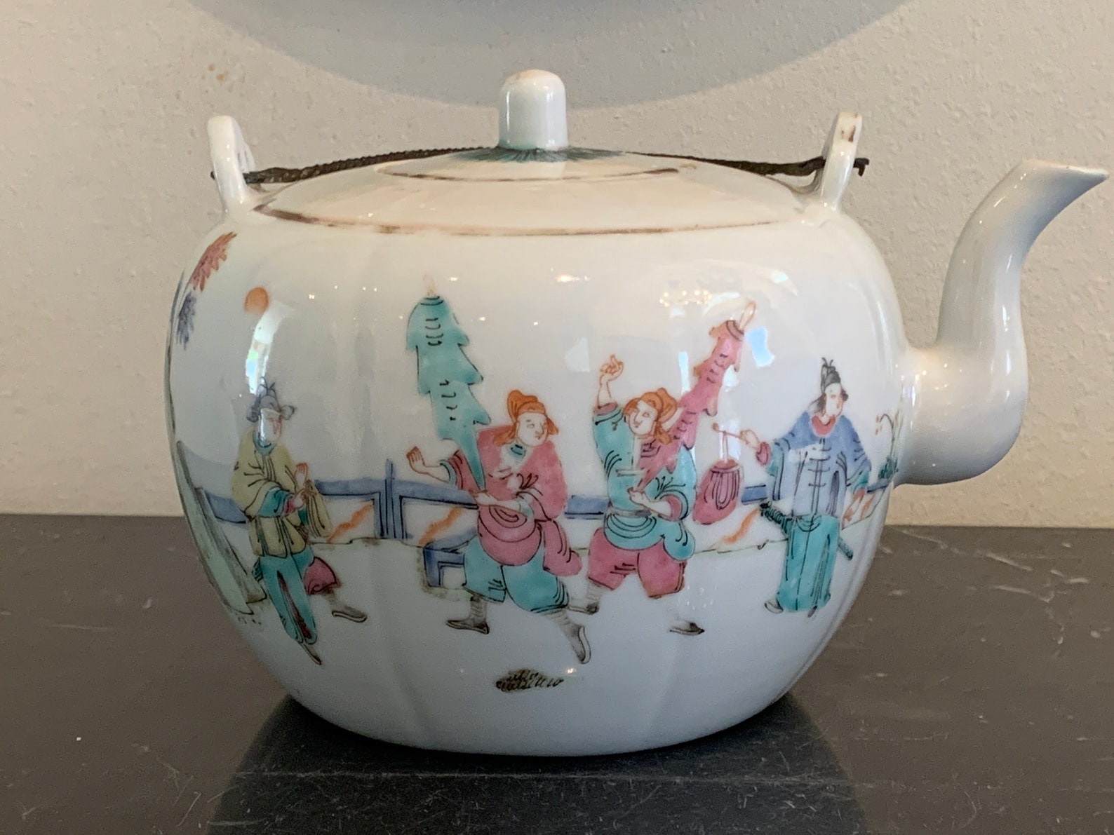 Superb Antique Chinese Porcelain Teapot - Etsy