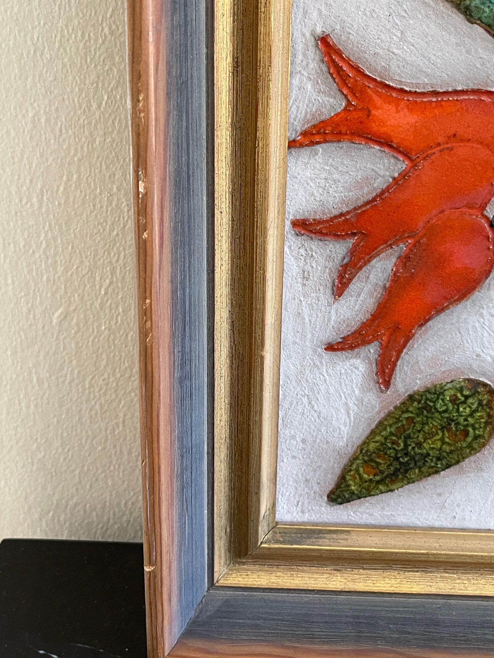 Israeli Artists Irene and Azriel Awret "peace Girl With a Bird" Ceramic ...