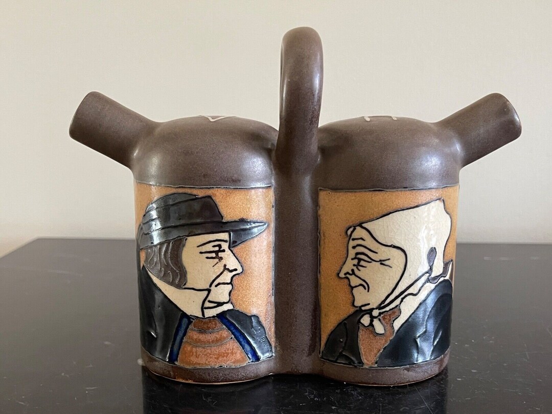HB Quimper Odetta Oil and Vinegar Cruet Server Piece - Etsy