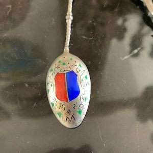 Vintage 31 Silver Souvenir Spoons and 4 Forks 363 Grams - Etsy