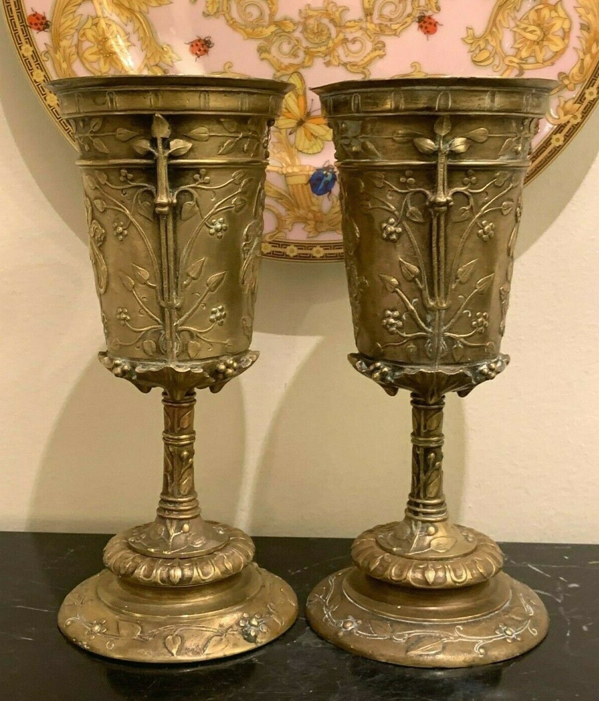 Antique Pair of French Bronze Art Nantique Pair of French | Etsy