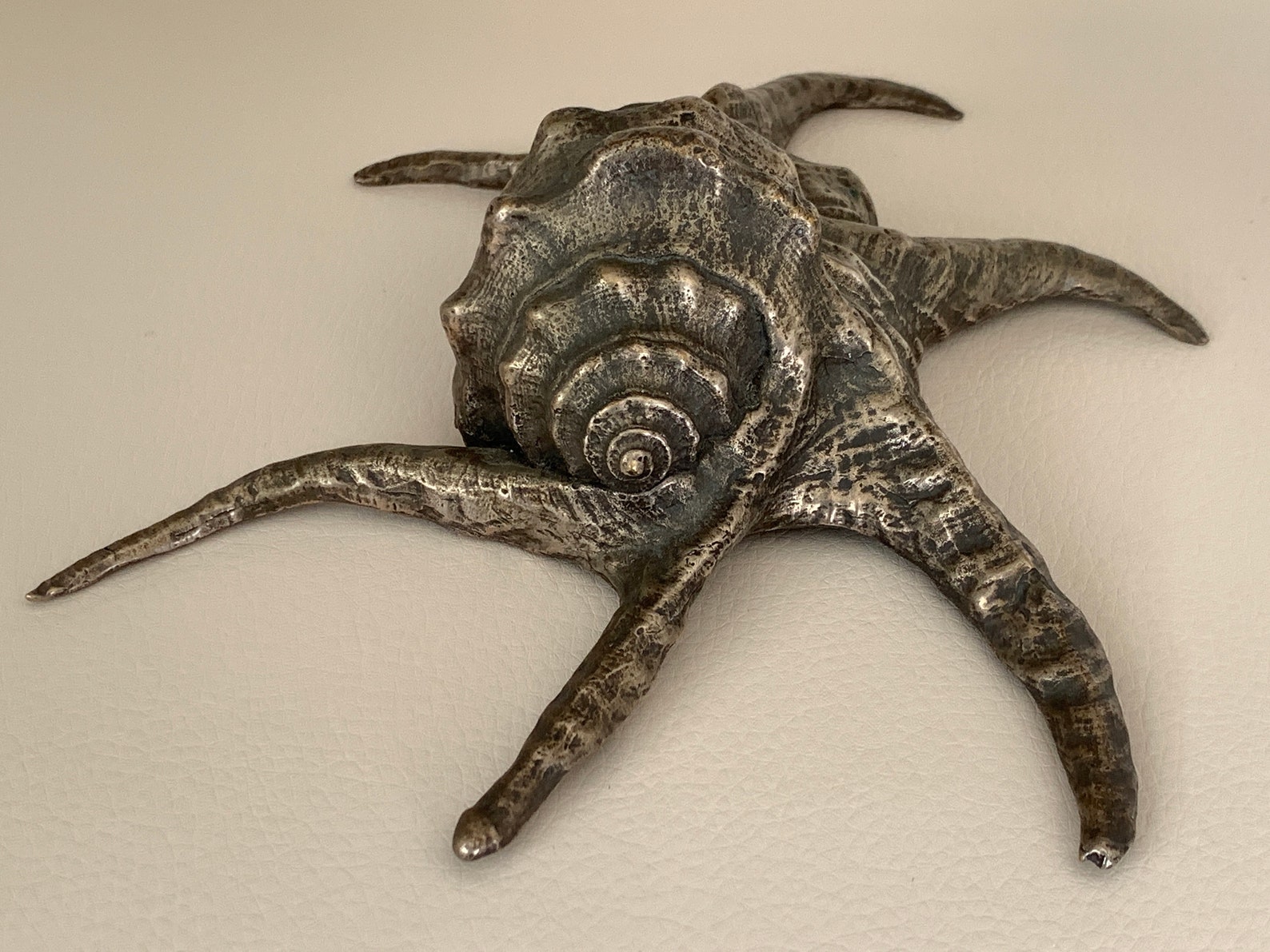 Maitland Smith Metal Brass Conch Shell Sculpture - Etsy